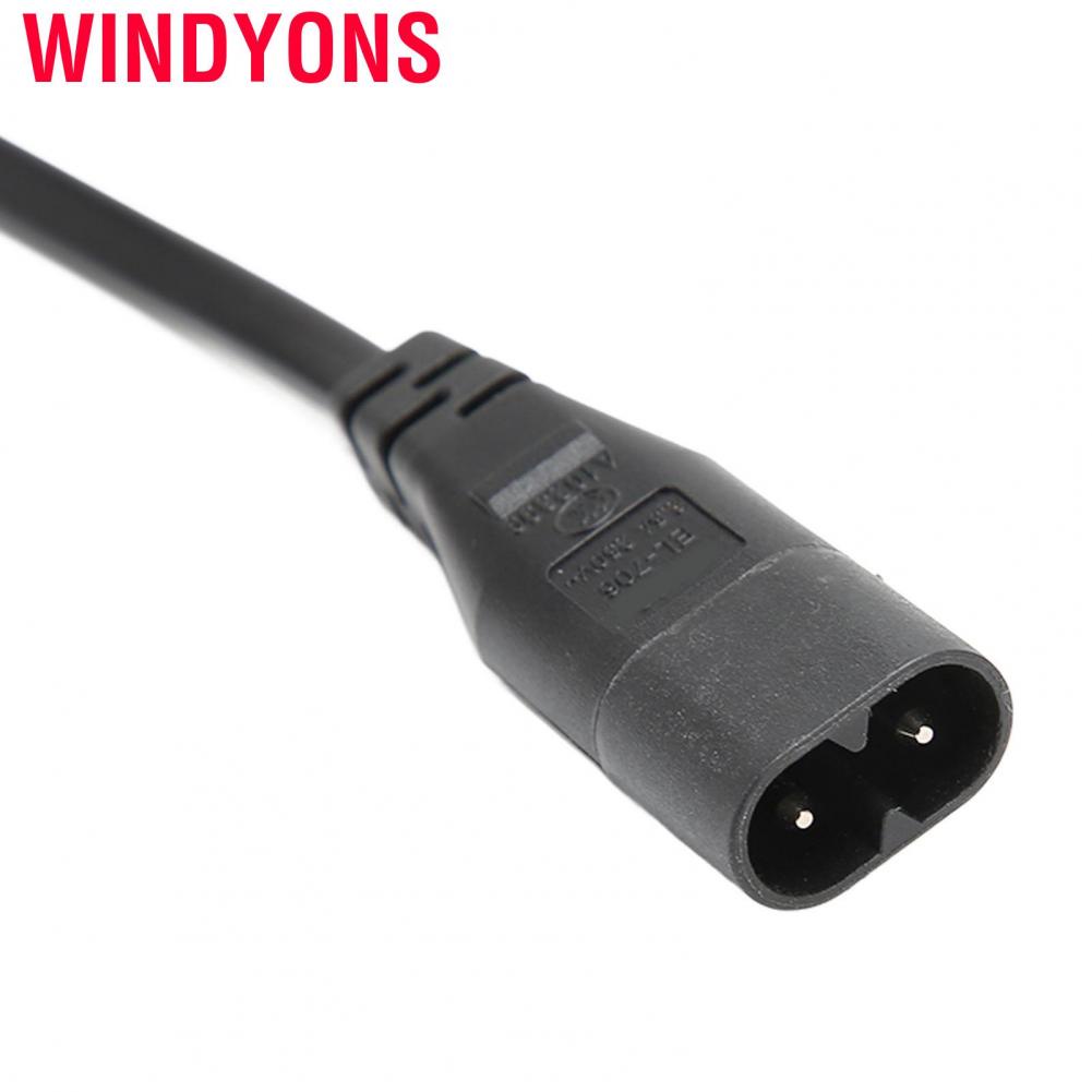 Windyons IEC320 C8 To Dual C7 Cord Male Female 1 In 2 Out AC Power ...