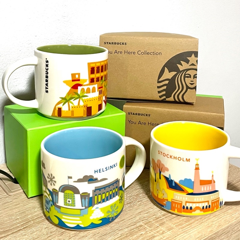 Starbucks Mug Cup แก้วมัคสตาร์บัคส์ รุ่น You Are Here Collection - runa ...