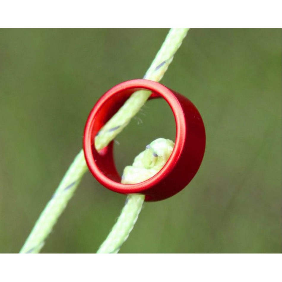 Ring Stopper ตัวรั้งเชือก ปรับความตึงเชือกเต้นท์ แบบกลม อลูมินั่มอัลลอย ...