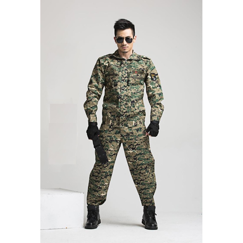 US Suit Men Military Uniform Outdoor Tactical Battle Combat ...