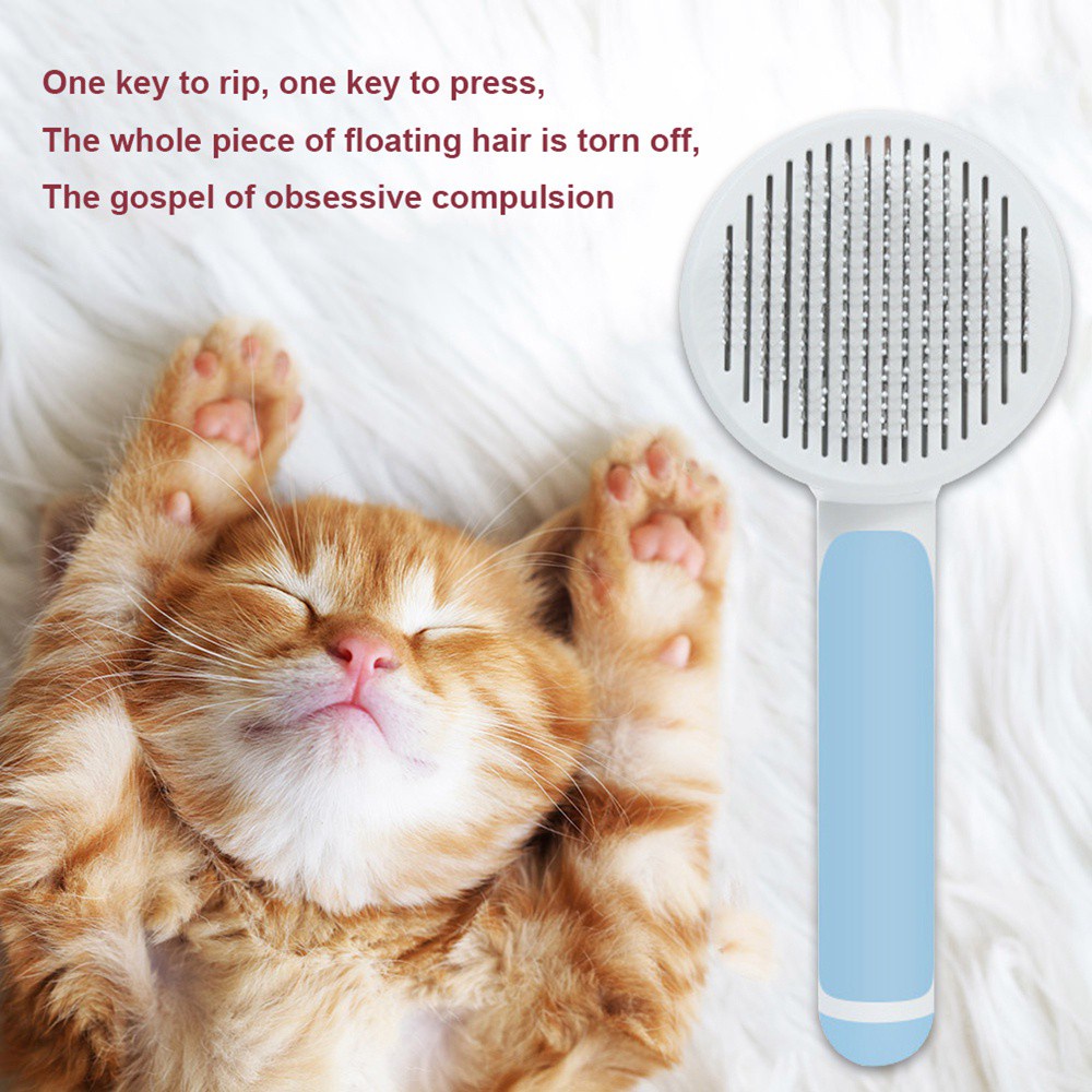LOMBARD Pet Massage Dog Combs Shedding Pet Grooming Tools Cat Hair ...