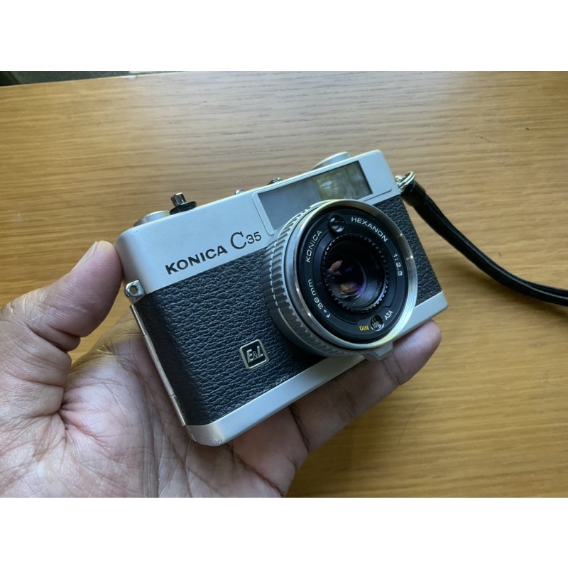กล้องฟิล์ม Konica C35 EL 38mm f2.8 (ฝาหน้าแท้) - akina220 - ThaiPick