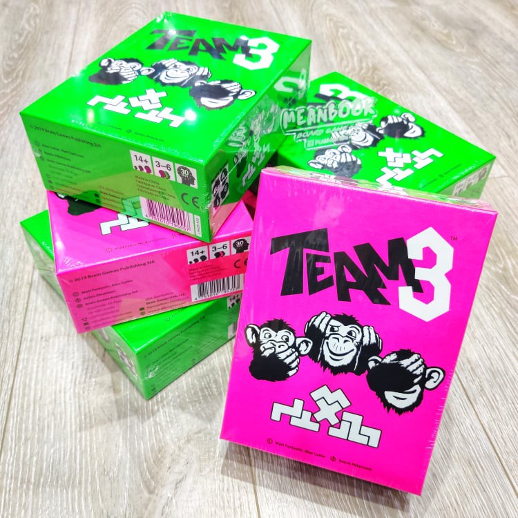 Team3 ทีมทรี เกมสามัคคี (EN) Board Game บอร์ดเกม ของแท้ Team 3 ...