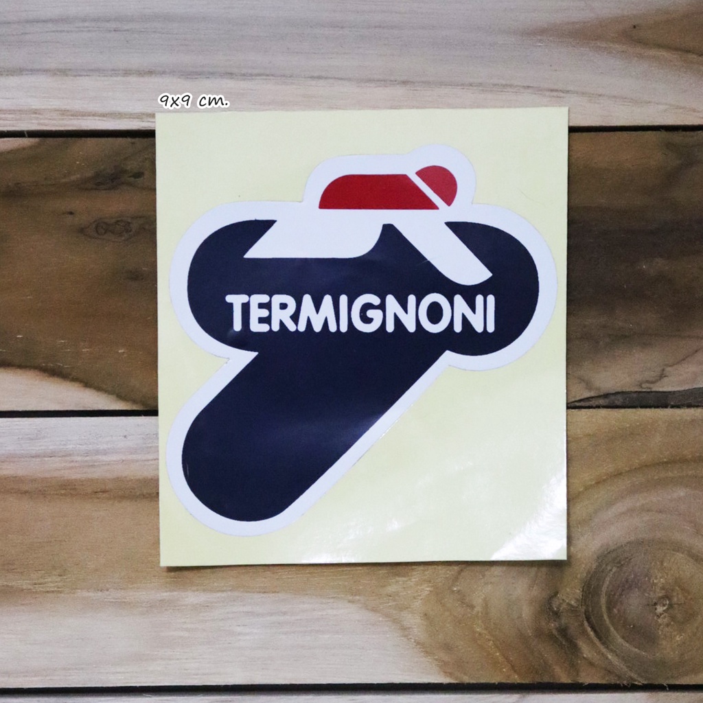 sticker TERMIGNONI สติ๊กเกอร์ ไวนิล กันน้ำ ขนาด 9 x 9 cm. แต่งเท่ๆ เทอร ...