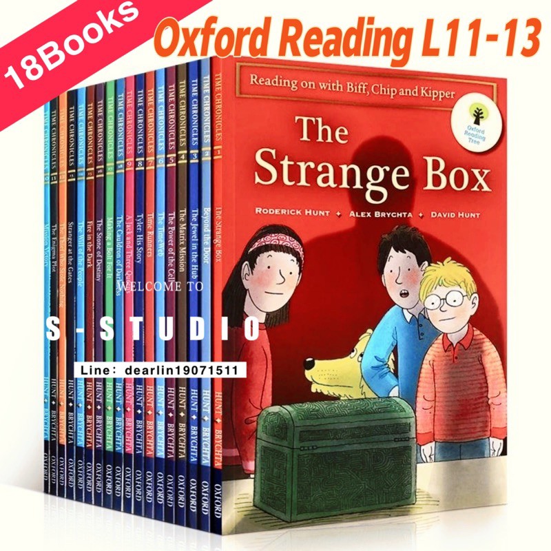 Oxford Reading Tree L11-13 18books+Audio หนังสือระดับ เกรดภาษาอังกฤษ ...