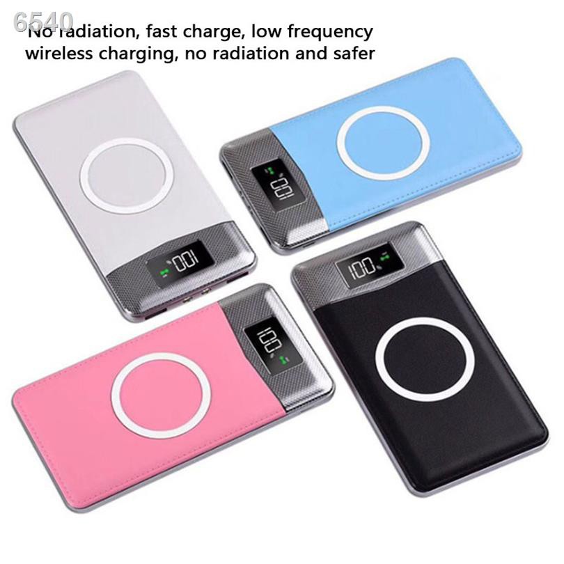 Original authenticↂ Qi Wireless Power Bank 30000mAh เครื่องชาร์จ ...