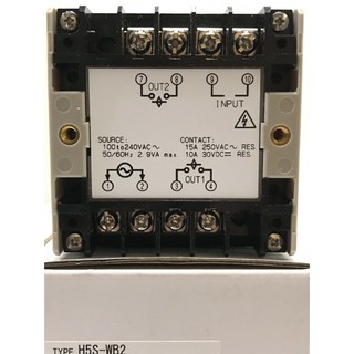 New OMRON H5S-WB2 Digital Time Switch Weekly timer, 100-240VAC, 2 ...