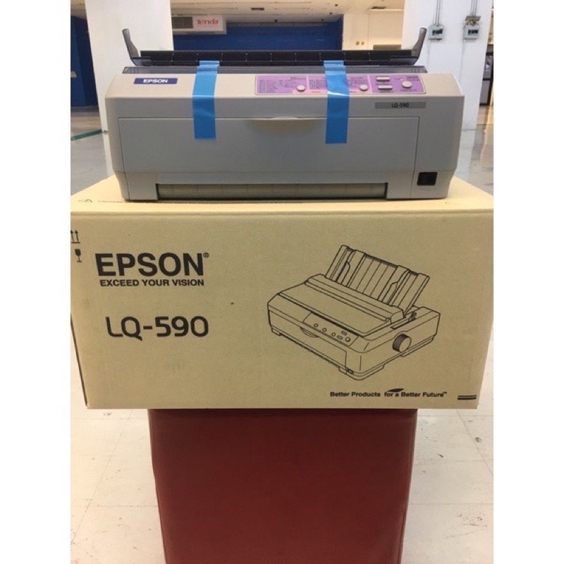 เครื่องปริ้นเตอร์ EPSON LQ-590 NEW รับประกันหัวพิมพ์ 2 ปี ตัวเครื่อง 1 ปี (ออกใบกำกับภาษีได้ ...