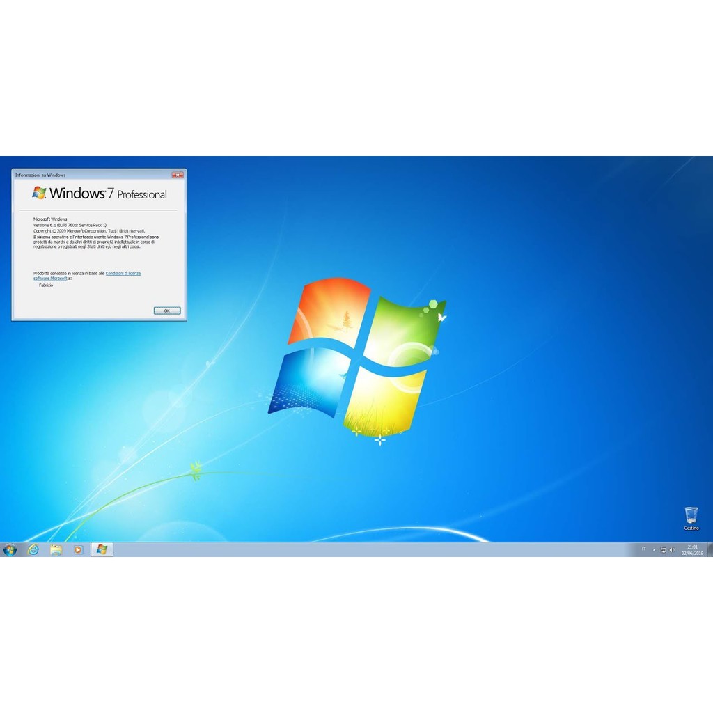 Windows 7 Pro 32/64bit OEM - Coa Sticker Key (2PC) - s_ittisak - ThaiPick
