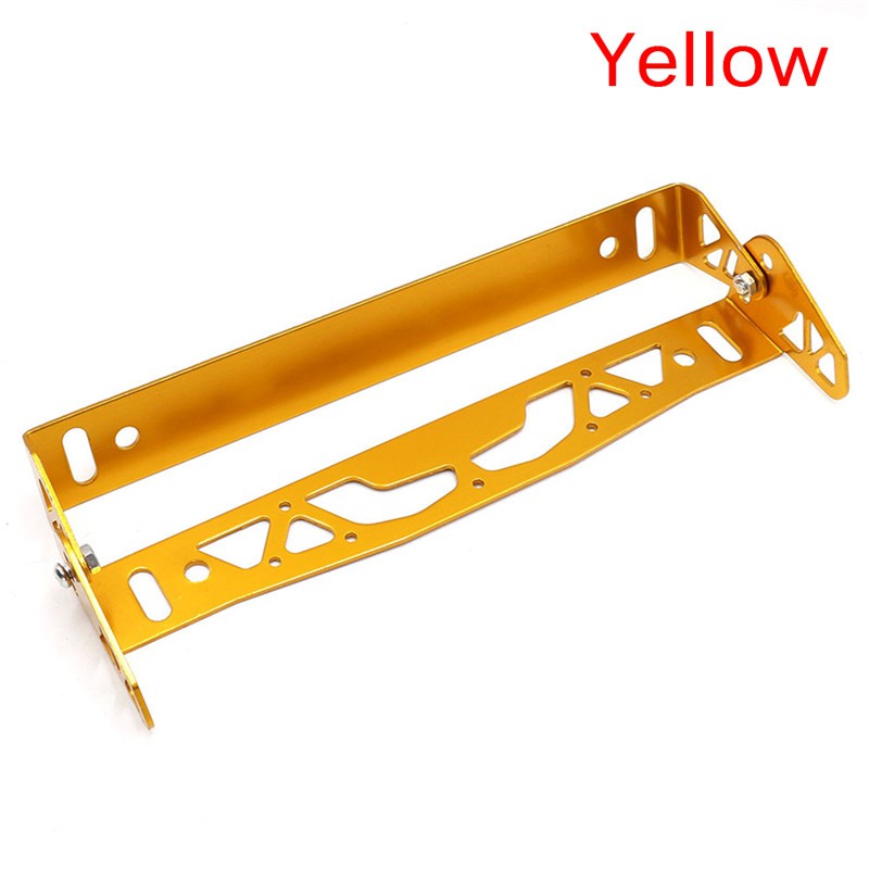 Otth Universal Aluminum Car Styling License Plate Frame Power Racing ...