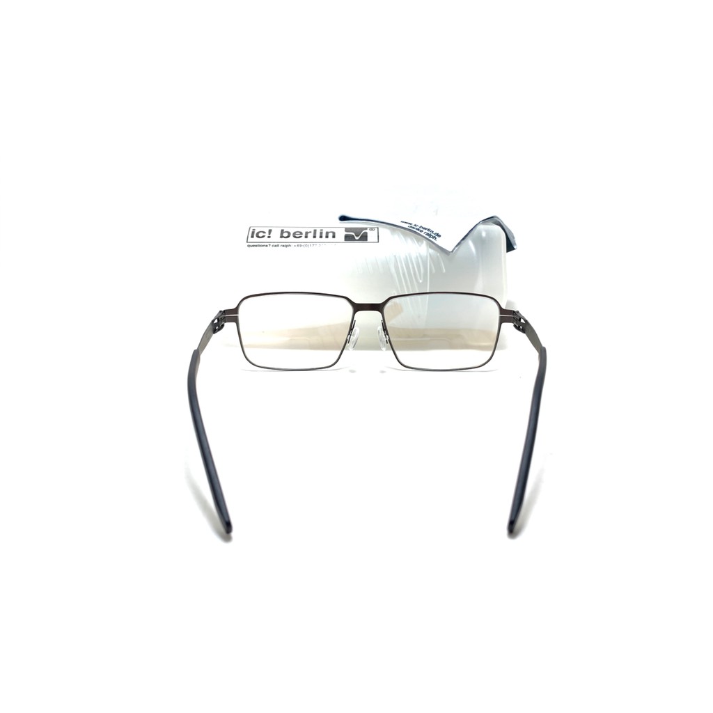 แว่นสายตา ic berlin sanetsch medlum ขนาด 55-18 mm สีกันเมทัล กรอบแว่น ...