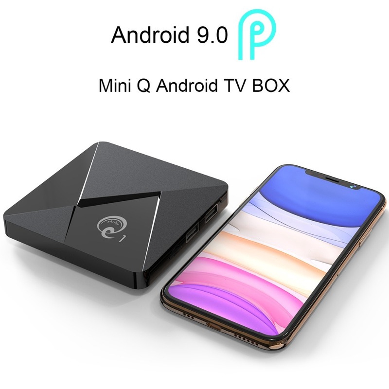 MINI Q1 Smart TV BOX Android 10.1 Youtube 2GB 16GB Rockchip RK3328 Quad ...