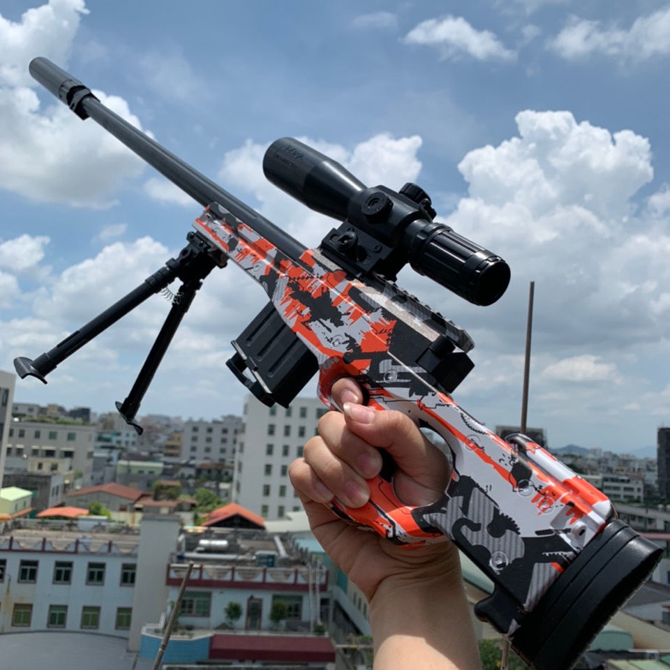 Awm sniper water children s simulation large Jedi survival chicken game boy toy multiple skins