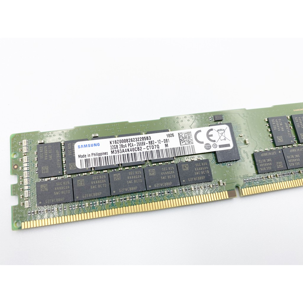 แรมเซิฟเวอร์ 32GB DDR4 ECC 2666 2933 RDIMM RAM Server มือสอง | Shopee ...