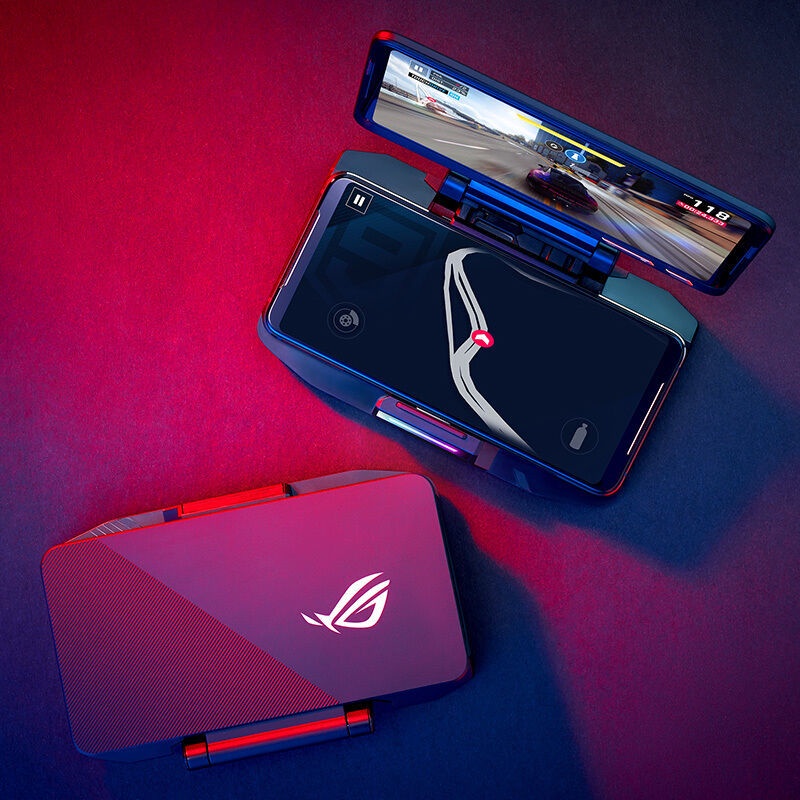 ☎ROG5 gaming phone original อุปกรณ์เสริม ROG dual-screen expansion box ...