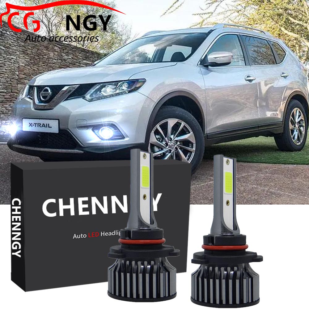 ชุดหลอดไฟตัดหมอก LED สําหรับ Nissan X-TRAIL 2013 2014 2015 2016 2017 ...