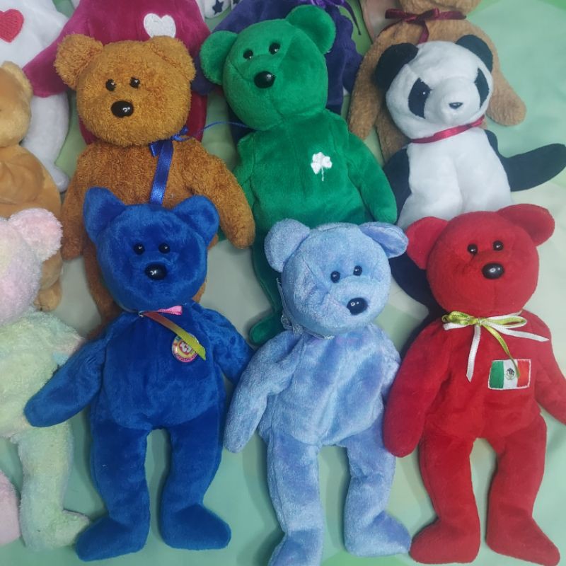 ตุ๊กตา ty ขายยกเซ็ท 20 ตัว คละแบบ # tybear tybeaniebabies ขายหมีty ...