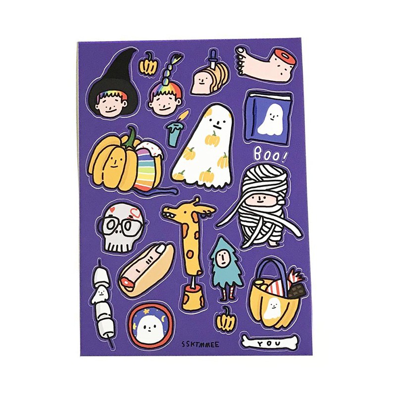 ssktmmee - regular sticker (halloween) | Shopee Thailand