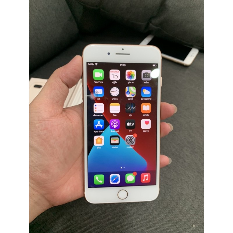 iPhone 8 Plus 64g สีทอง เครื่องศูนย์แท้ - l54wplwmw1 - ThaiPick