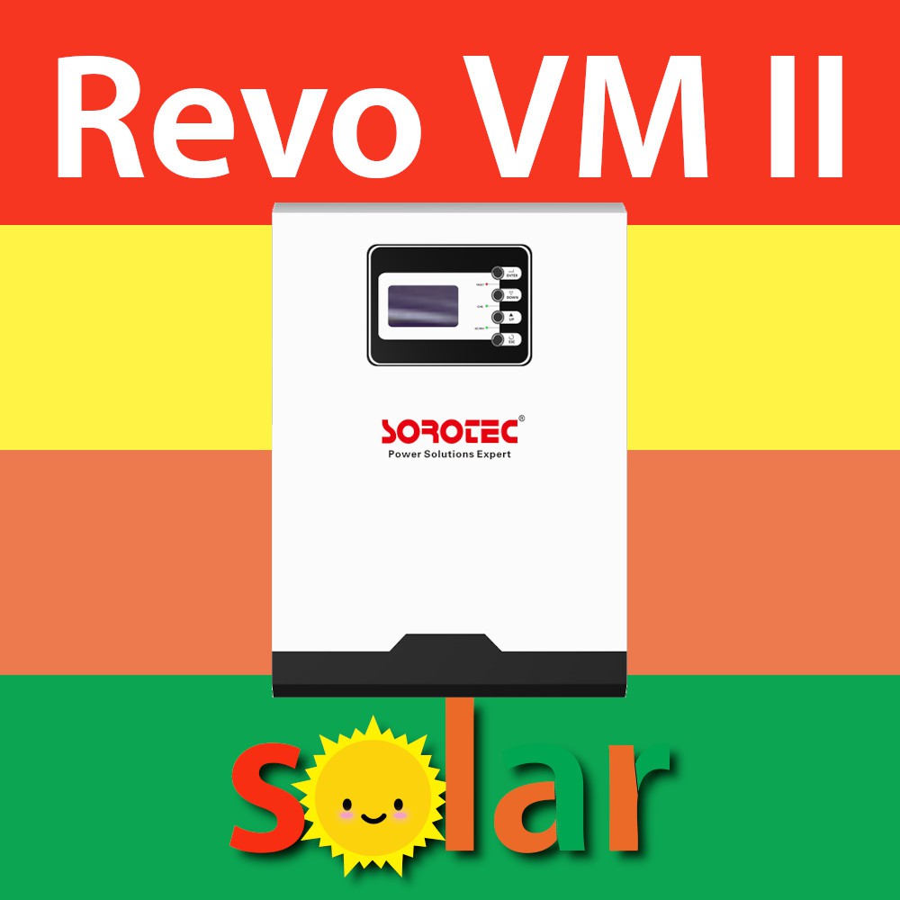 Sorotec REVO VM II 3KW 5.5KW 3000W 5500W ไฮบริด ออฟกริด อินเวอร์เตอร์ ...