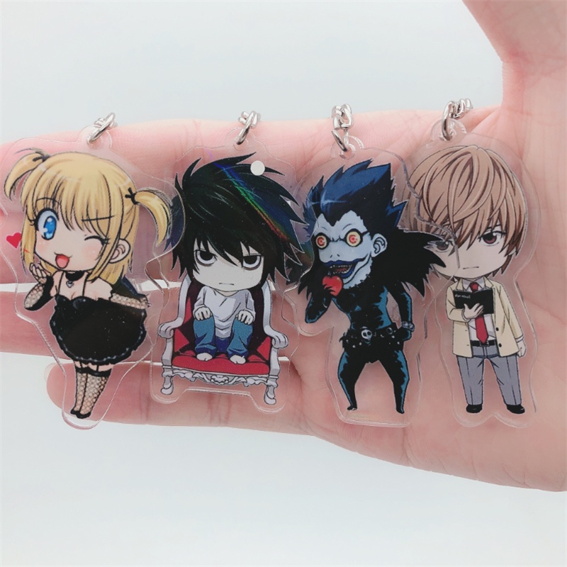 พวงกุญแจAnime DEATH NOTE Keychain Yagami Light kira Coslay Accessories ...