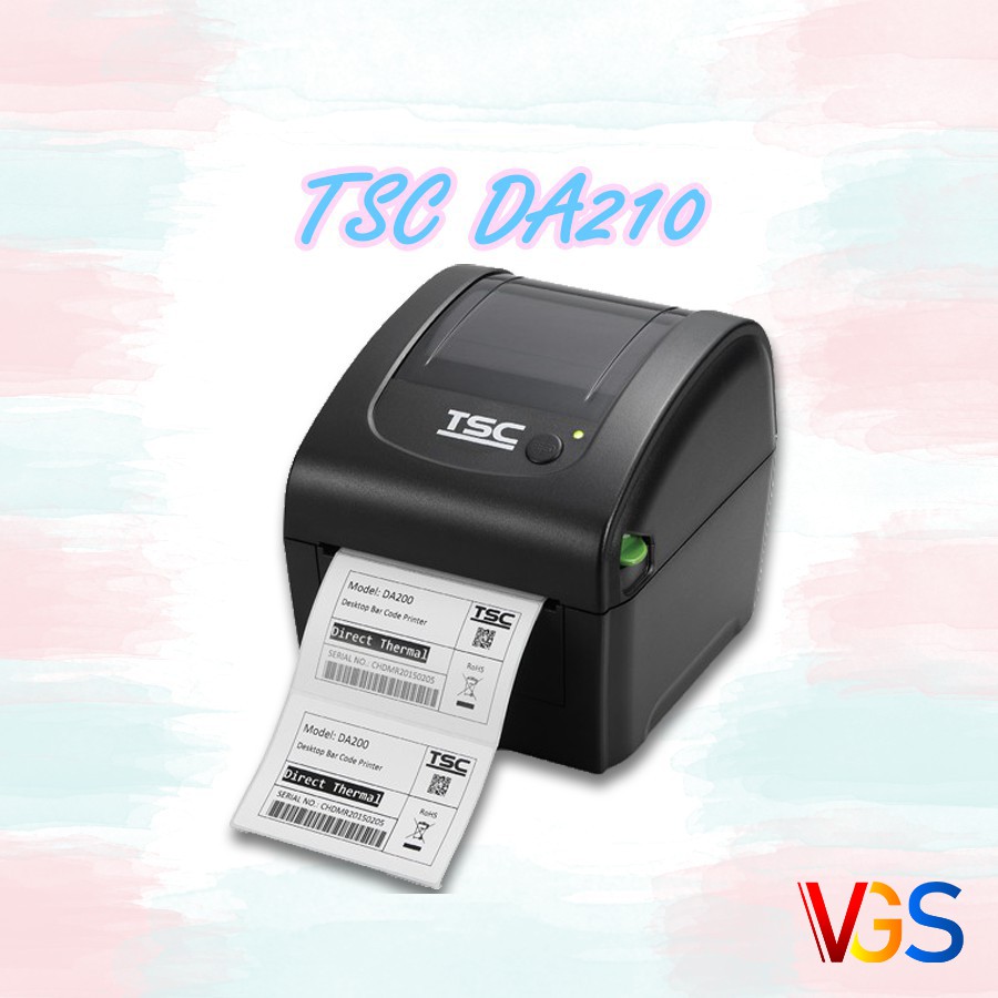 Printer Barcode เครื่องพิมพ์บาร์โค้ด TSC DA210 | Shopee Thailand