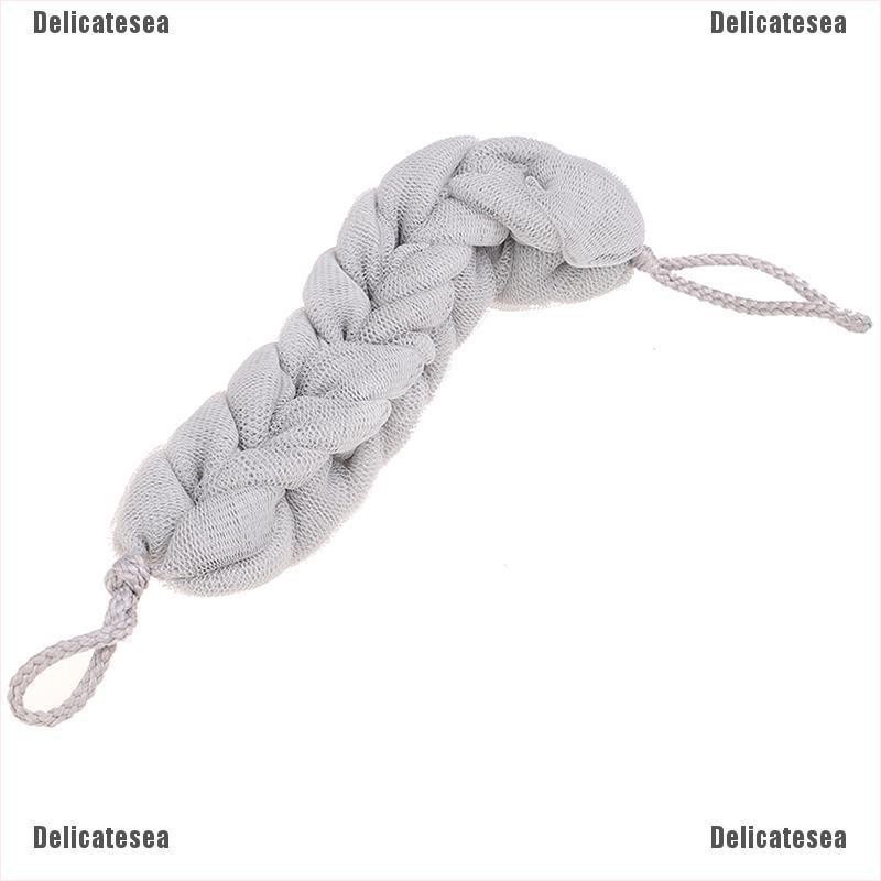 Delicatesea Body Exfoliate Puff Bath Sponge Scrub Mesh Net Ball Massage ...