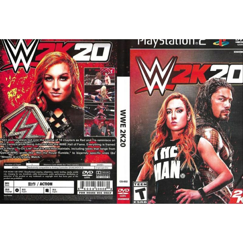 PS4 Games W2K20 WWE 2K20 มวยปล้ำ โซน2 มือ1 NEW - weerawatistech - ThaiPick