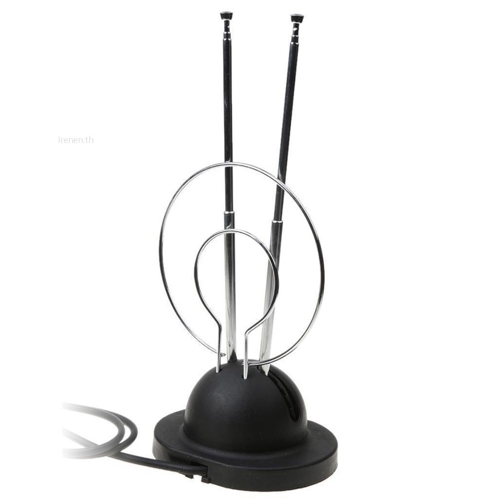 Irenen????Indoor Digital Ready Rabbit Ears TV Aerial Antenna HDTV VHF ...