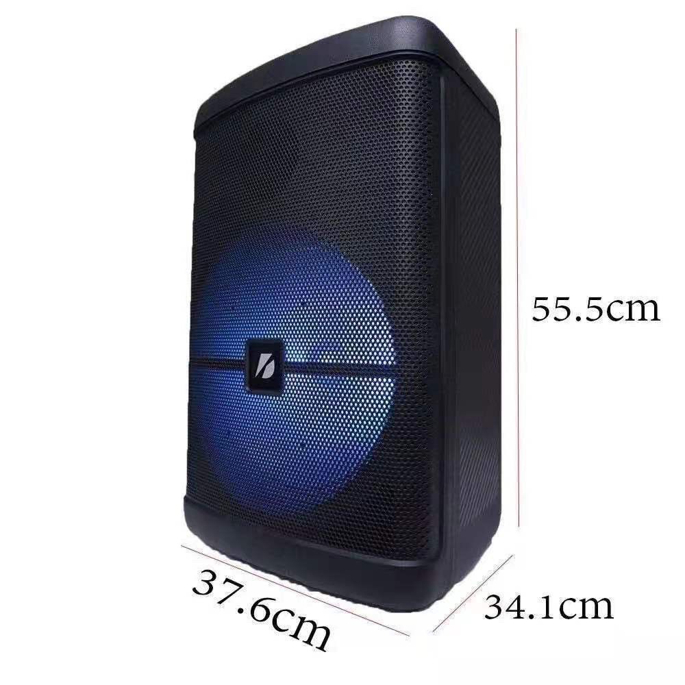 ลําโพงบลูทูธรุ่น KTS-1280 ดอก12นิ้ว ปรับ BassTrebleEcho มีช่องเสียบไมค์สายกีต้าร์ เสียงแน่น ...