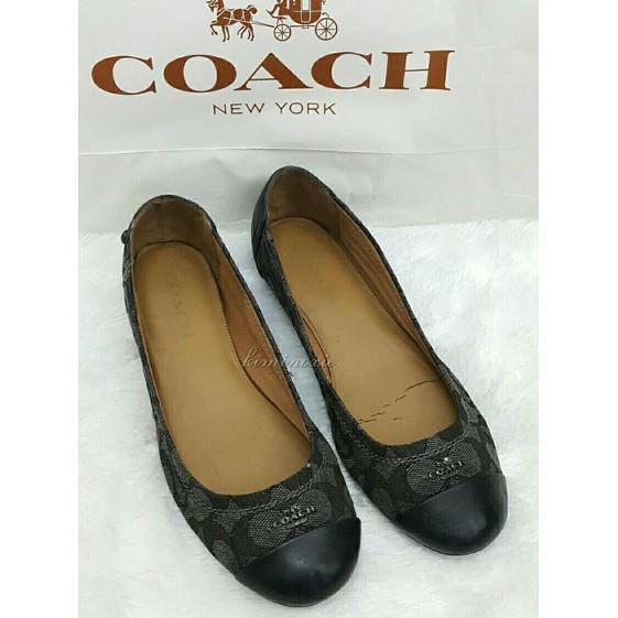 Coach Ballet Flats (used) - kiminoxie - ThaiPick