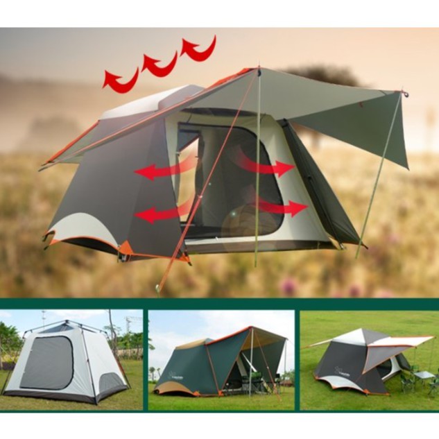 เต็นท์ Vidalido Intant Cabin Tent รุ่น TT-091 สำหรับ 3-4 คน เต็นท์กางไว ...