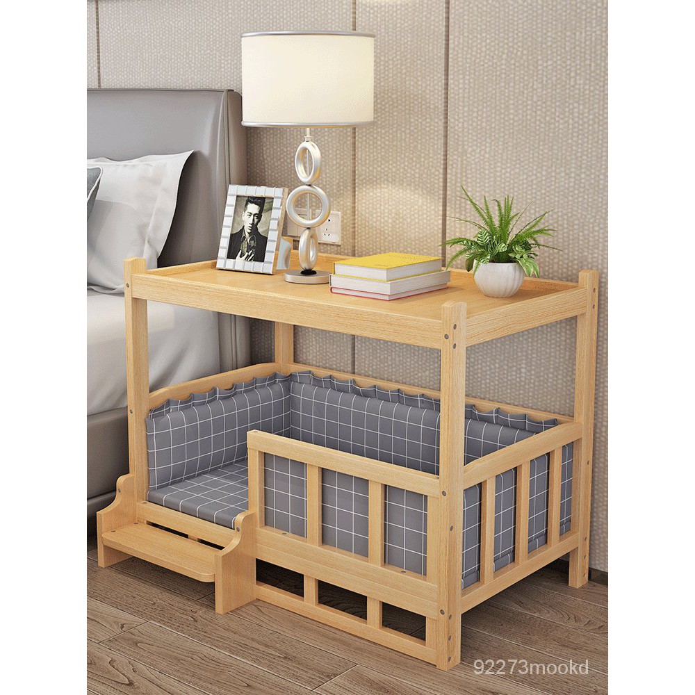 The Manager RecommendedKennel Dog Bed Solid Wood TeddyGolden Retriever ...