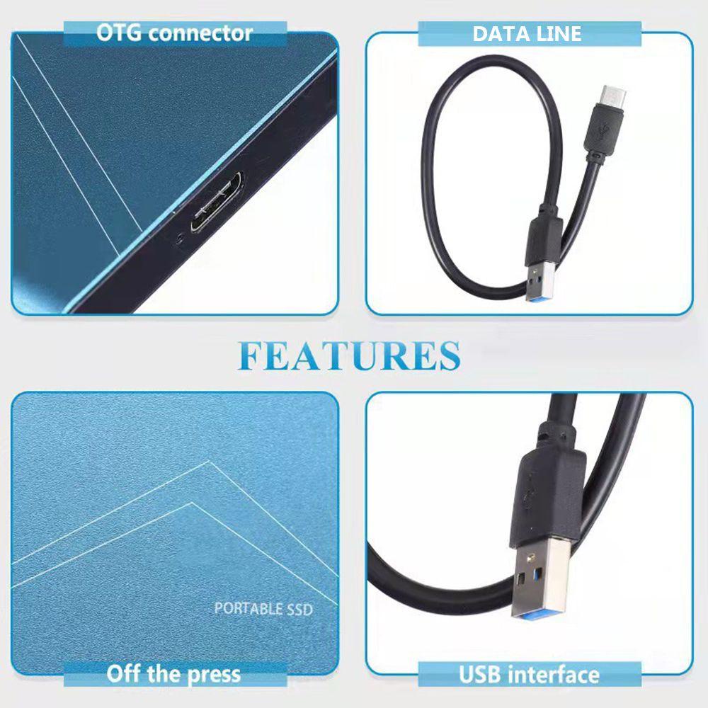 Top ฮาร์ดดิสก์ภายนอก 2TB 4TB 8TB 10TB M.2 SSD USB 3.1 Type-C ความเร็ว ...