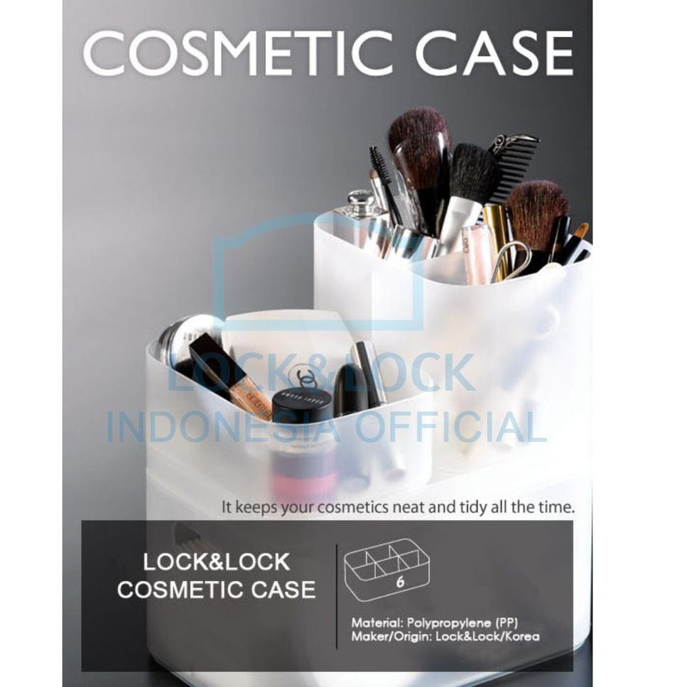 Lock Lock Inplus กล่องเครื่องสําอาง 6 แบ่ง S - lani9_store.th - ThaiPick
