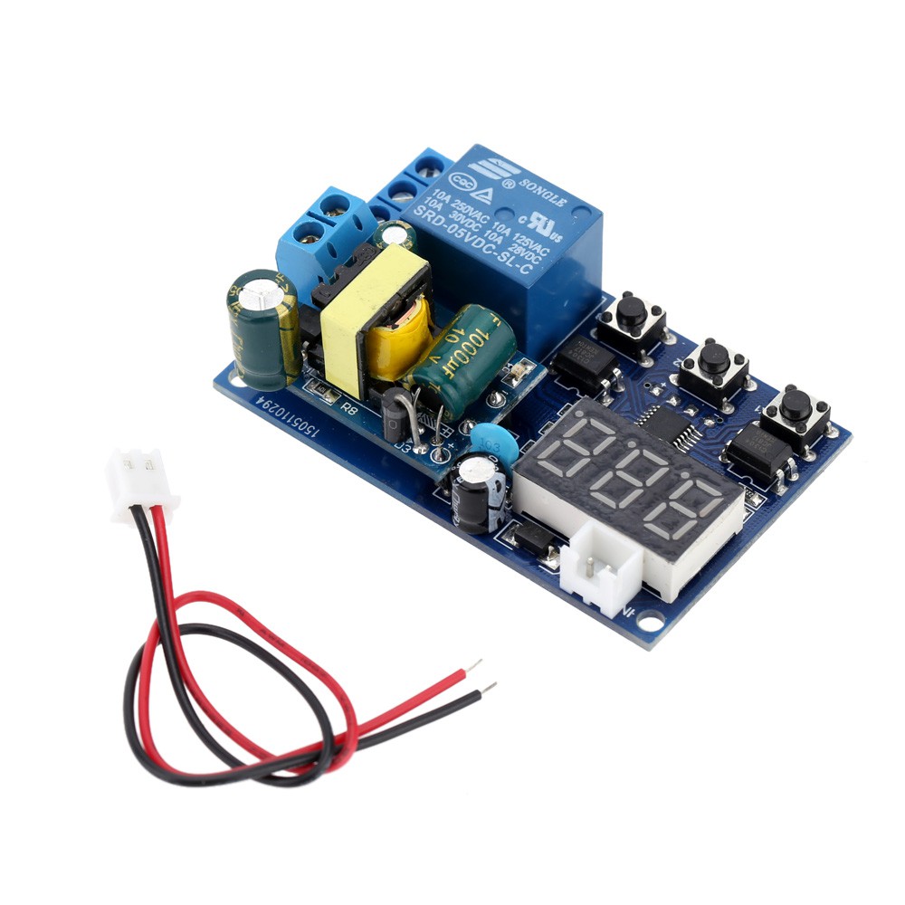 AC 110250V LED Display Automation Digital Delay Timer Control Relay ...