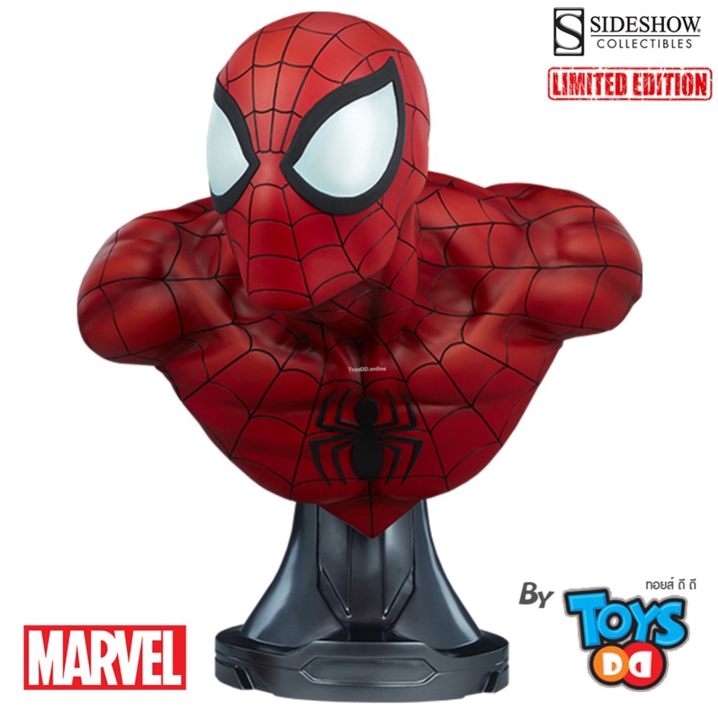 Sideshow Collectibles Life-Size Bust Spider-Man | Shopee Thailand