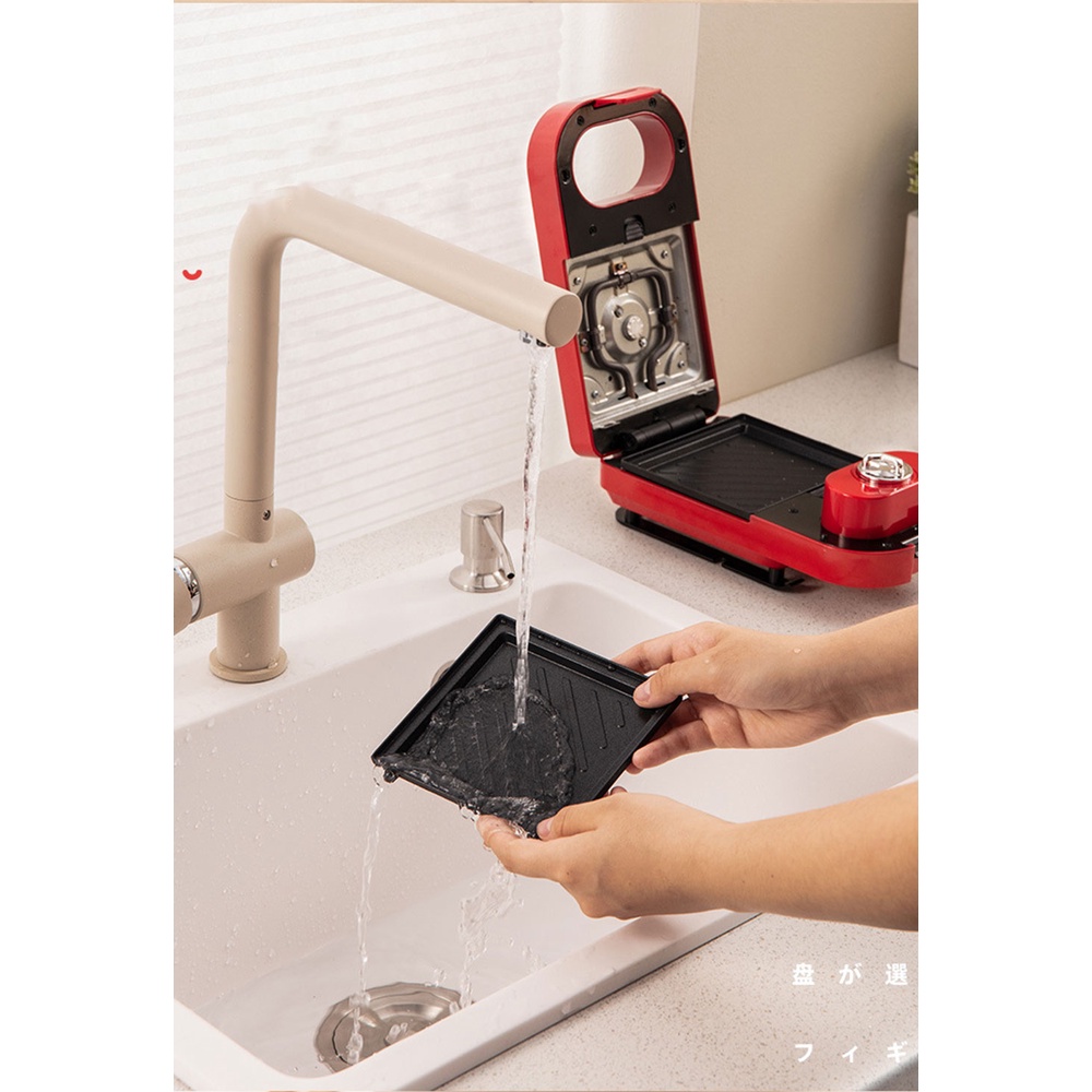 ๑220V Multifunction Breakfast Machine Electric Sandwich Maker Waffle ...