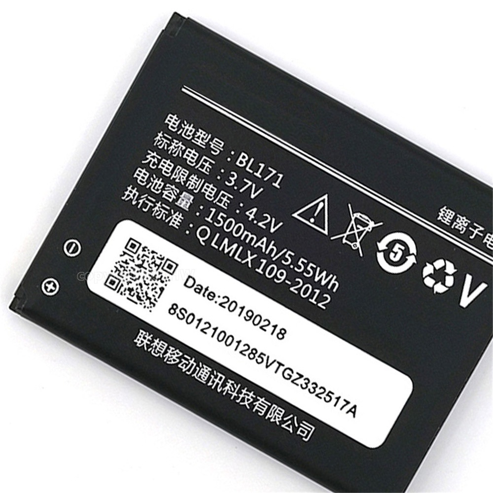 100 Genuine batteria BL171 Battery For Lenovo A319 A356 A368 A370E A376 A390 A390T 1500mAh Phone ...