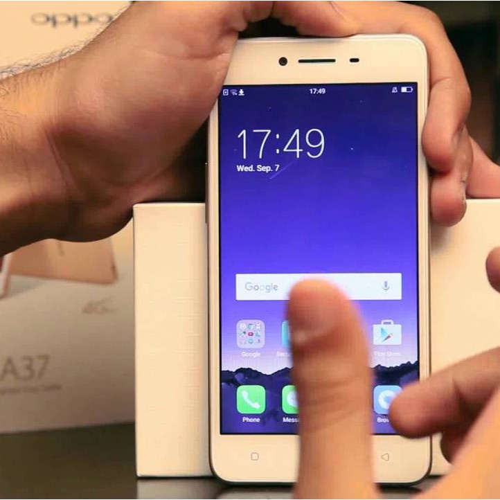 OPPO A37 เครื่องไทย ของแท้100 โทรศัพท์อปโป้ Ram 23 Rom 1632 หน้าจอใหญ่ ถ่ายรูปสวย (พร้อมส่ง ...