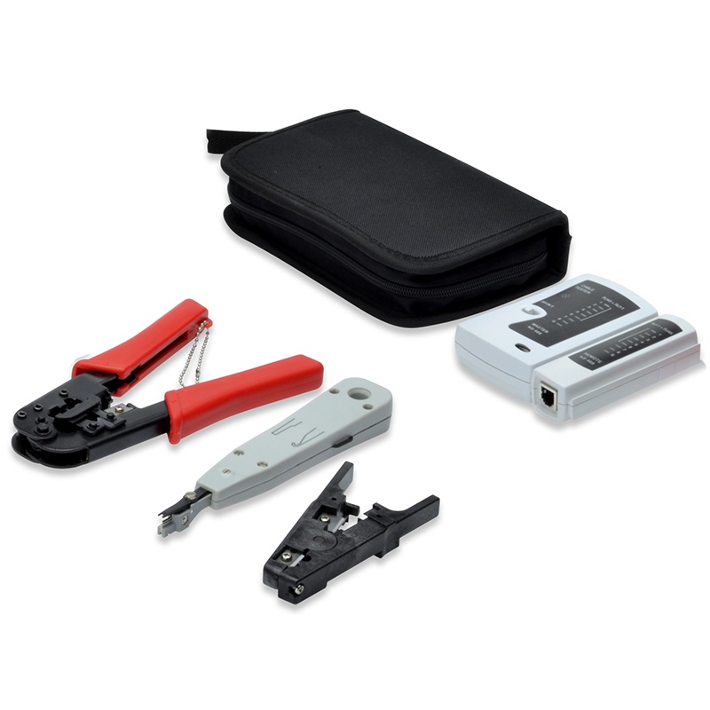 Linkwylan Network Tool Kit Tool Set RJ11 RJ12 RJ45 Crimping Tool LSA ...