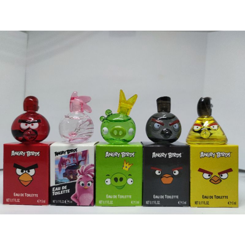 Mini Angry Birds EDT 5ml น้ำหอมมินิชนิดหัวแต้ม แท้ - pearrii_tj - ThaiPick