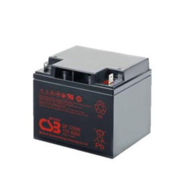 CSB Battery รุ่น GP12400 (12V,40AH).(By Hitachi Chemical) .สำหรับสำรอง ...