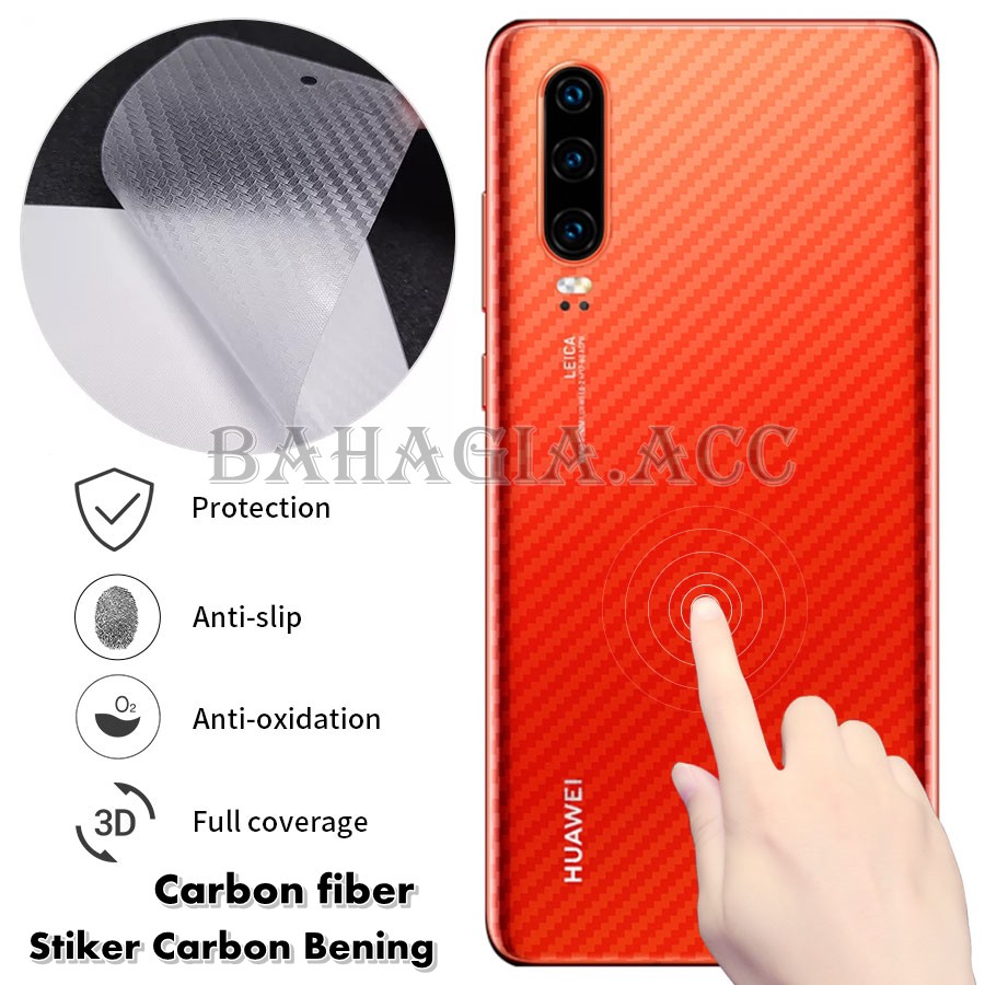 คาร์บอนป้องกันรอยขีดข่วนสําหรับ Huawei P30 P40 Pro - 58acc.th - ThaiPick