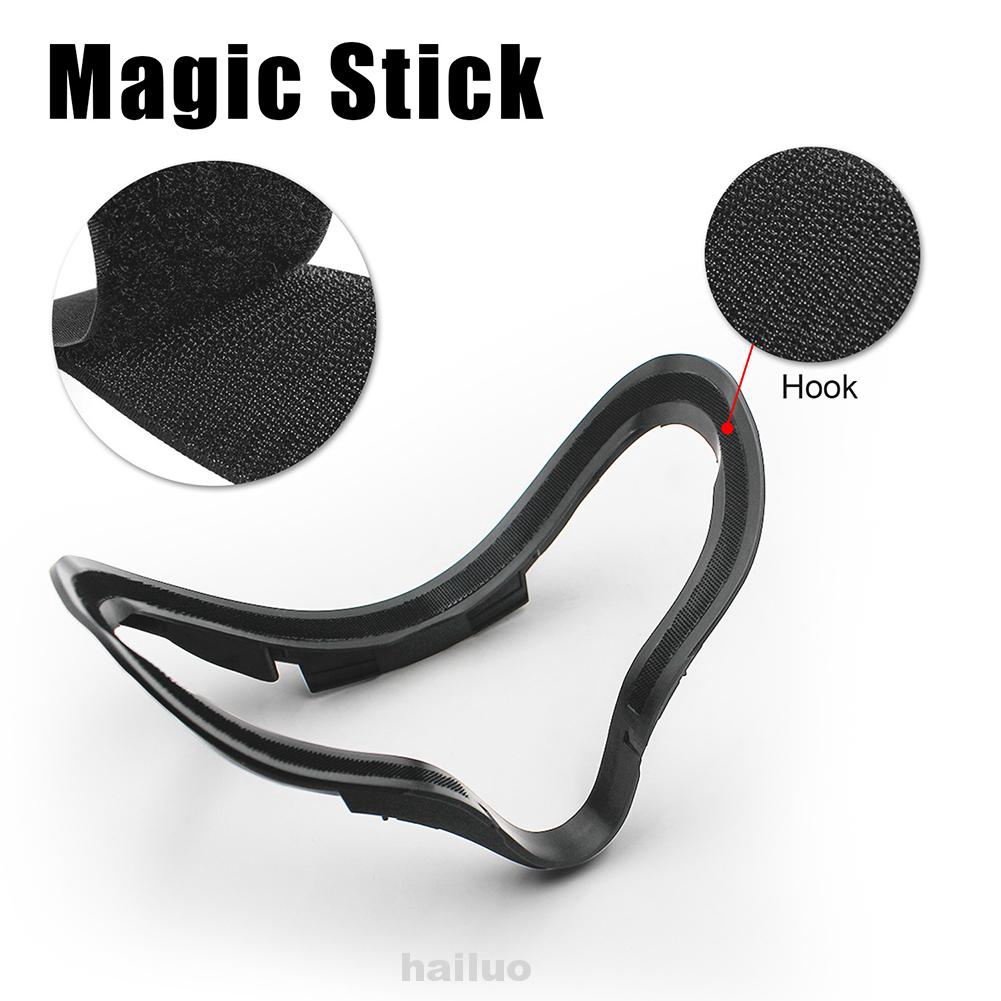 Facial Interface Set Black Nose Rest PU Leather For Oculus Rift VR ...