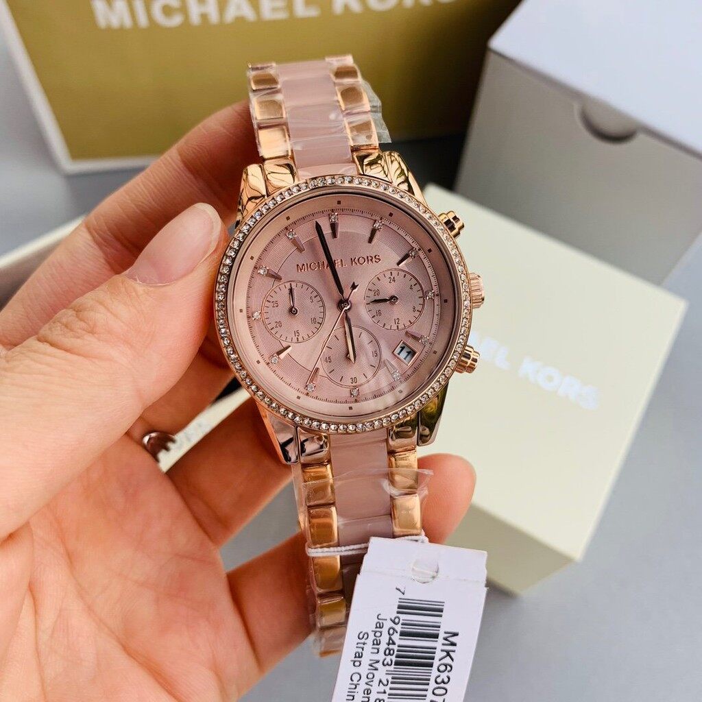 SALEMichael Kors ของแท้100 MK6357 MK6307 - 37 mm นาฬิกาแบรนด์เนมMK ...