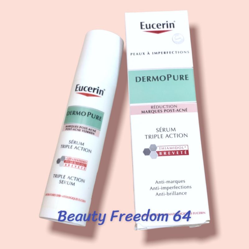 (พร้อมส่ง) Eucerin Dermopure Triple Action Serum Eucerin Pro Acne ...