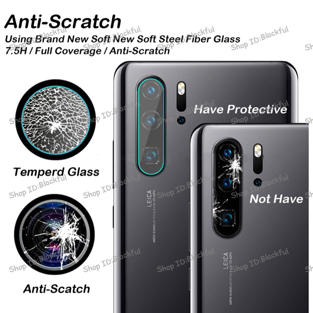 3PCS Mate 40 Pro Camera Lens Tempered Glass For Huawei P40 P30 P20 Lite ...