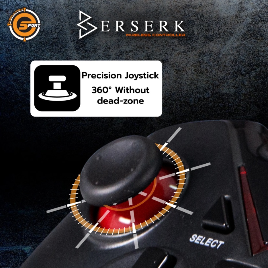 Joy Neolution E-Sport จอยเกมส์ BERSERK Joystick จอยไร้สาย Wireless ...