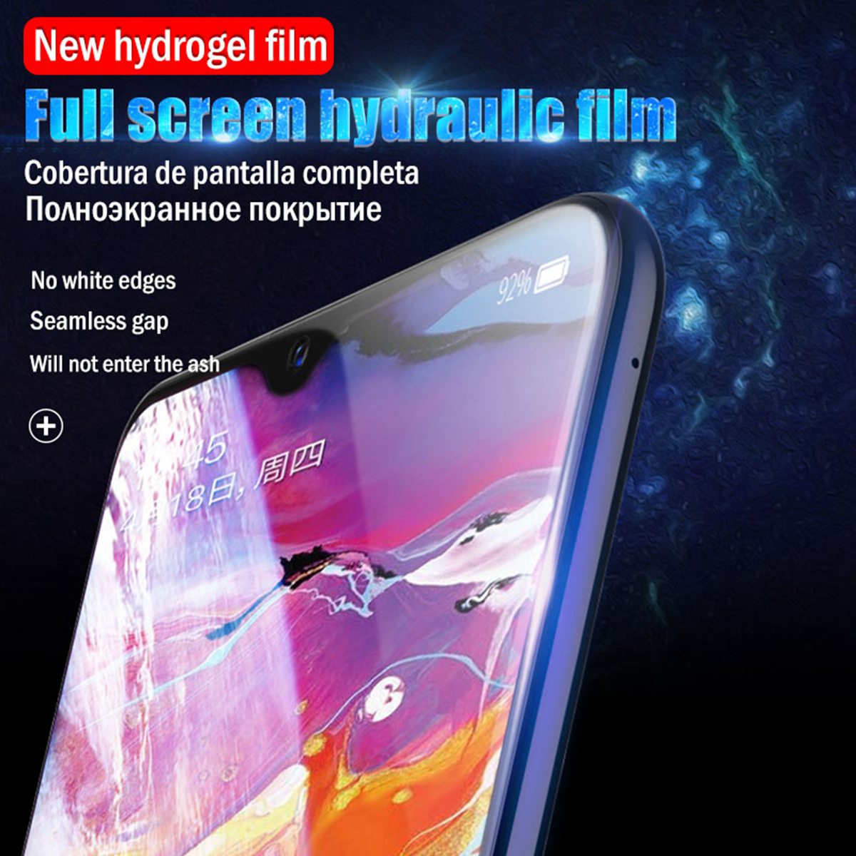 3D Full Coverage HD Clear Hydrogel Film Not Glass Huawei Honor 6X 7X 8 8Lite 8X 8XMax 9 9i 9Lite ...